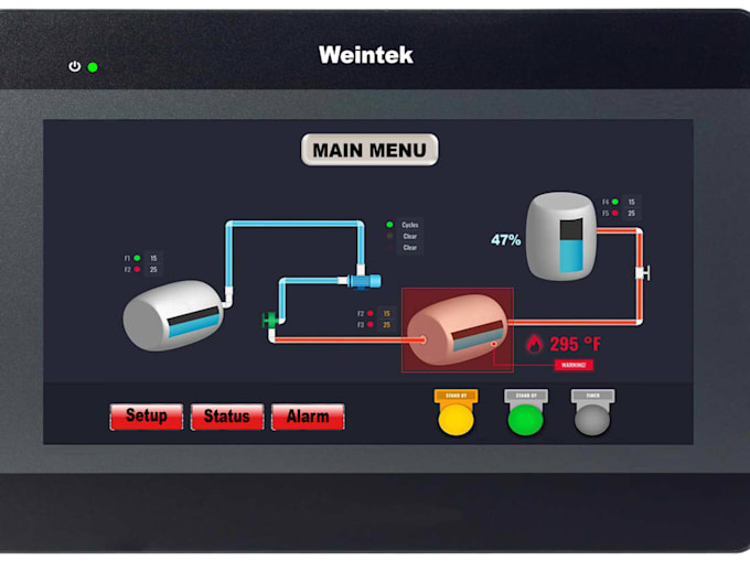 Design weintek hmi in easy builder by Optimus_plc | Fiverr
