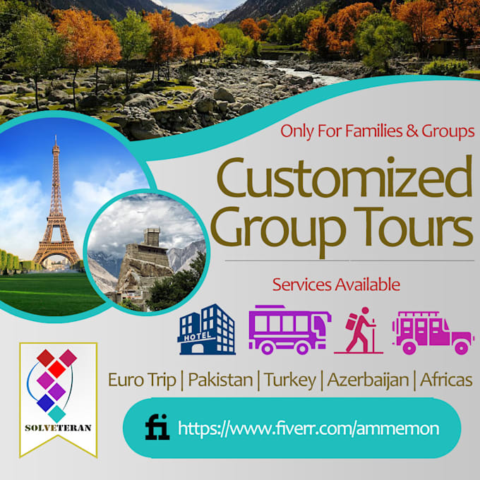 Advise and plan your vacations tours by Ammemon | Fiverr