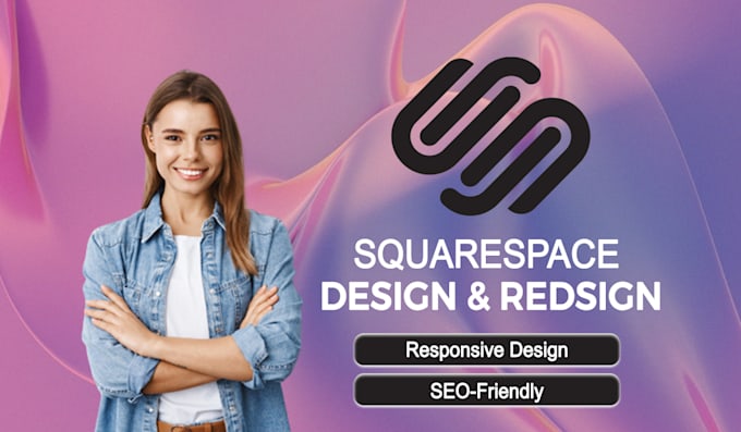 Do a custom squarespace website design, squarespace redesign by Webhic | Fiverr