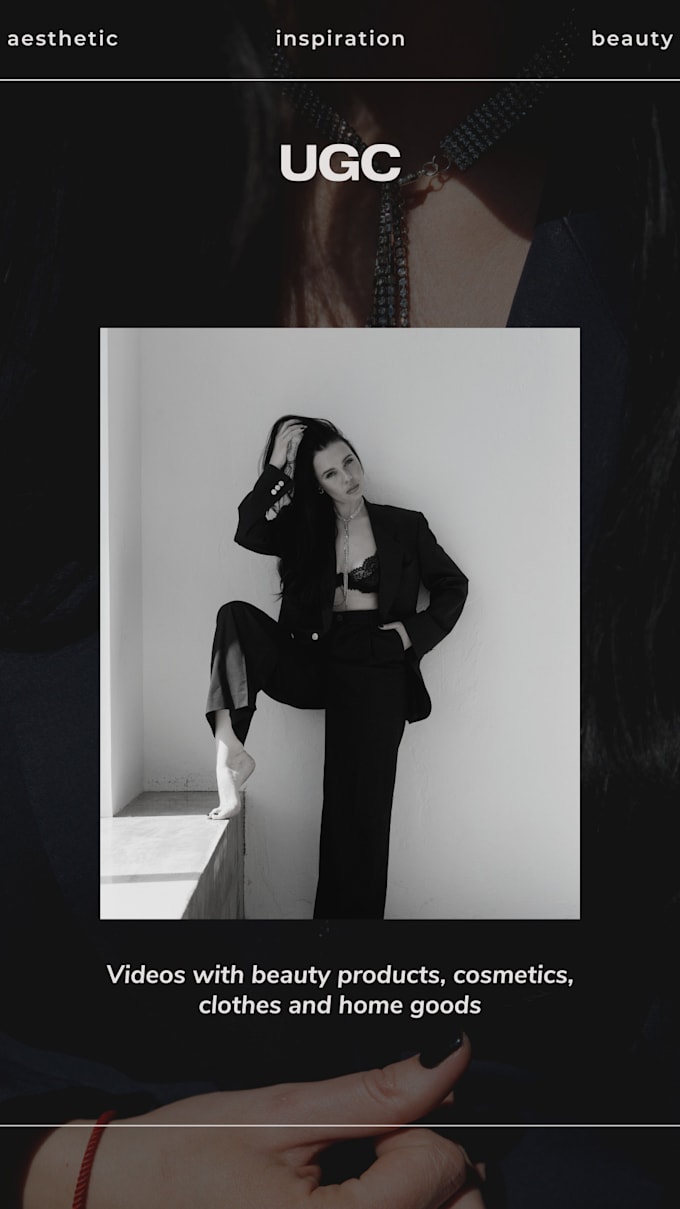 Create ugc video tiktok, reel, beauty and cosmetics user generated content by Viktoriiaugc1 | Fiverr