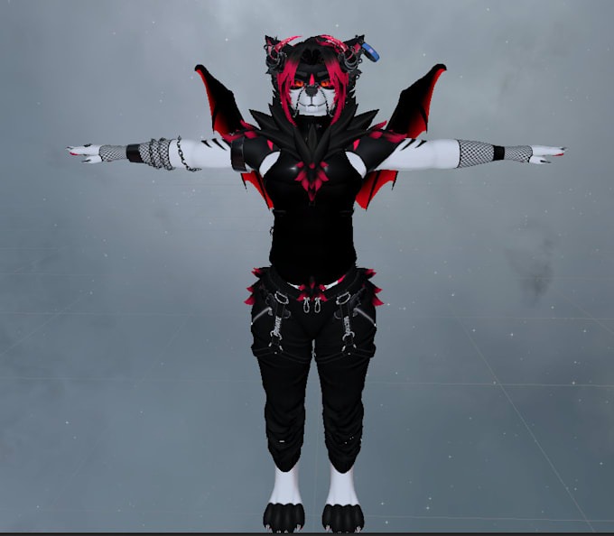 Do a texture for a vrchat avatar by Akrist4 | Fiverr