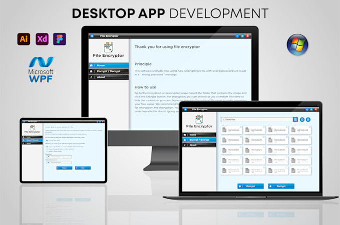 Develop desktop apps using c sharp, wpf, maui by Bk_2009 | Fiverr