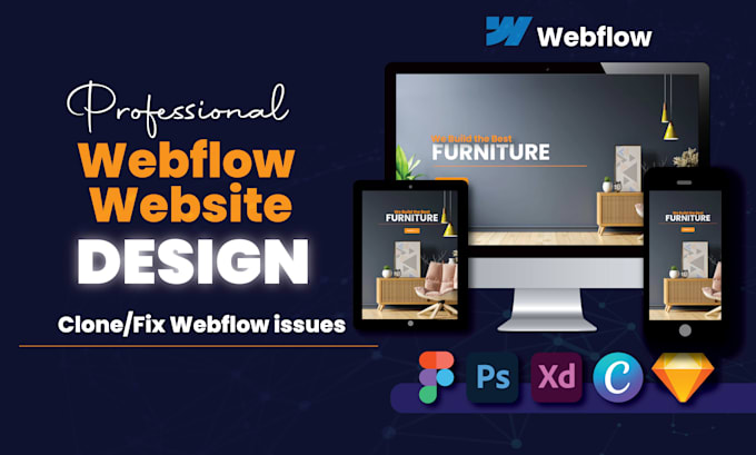 Redesign, clone webflow website, webflow developer expert, update, fix webflow by Clevo_web | Fiverr