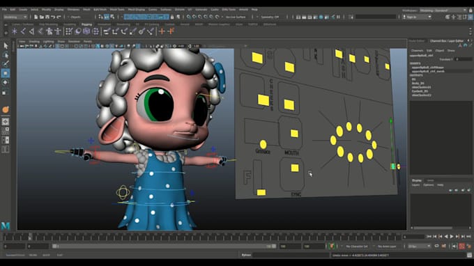Provide professional 3d character rigging for maya unity unreal engine ...