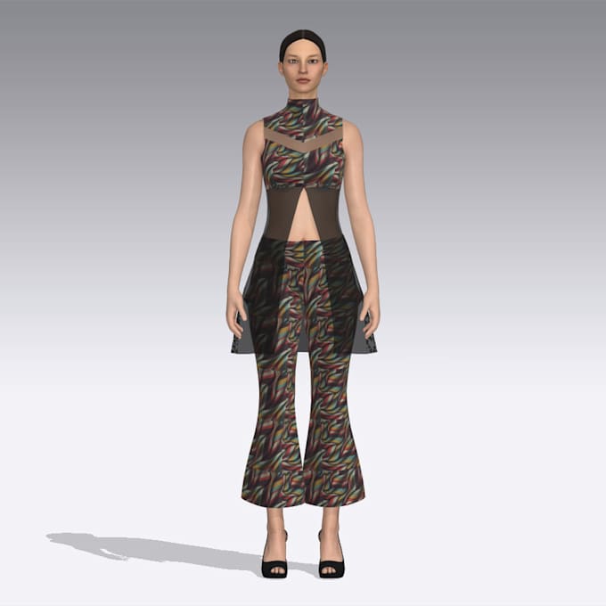 Create 3d garment virtual fashion and high quality render by Za_kiaa | Fiverr