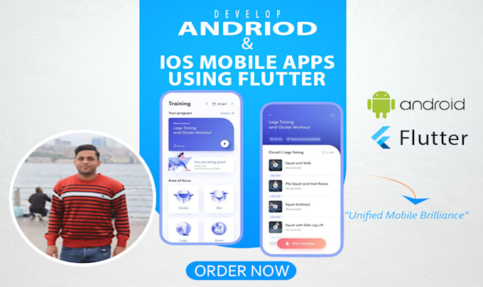 Desing And Develop Android And Ios App Using Flutter By Frelancerapp 4314