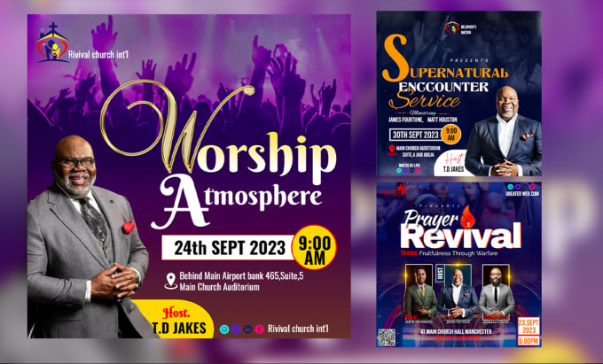 Do amazing church flyer design within 5 hours by Lk_master | Fiverr
