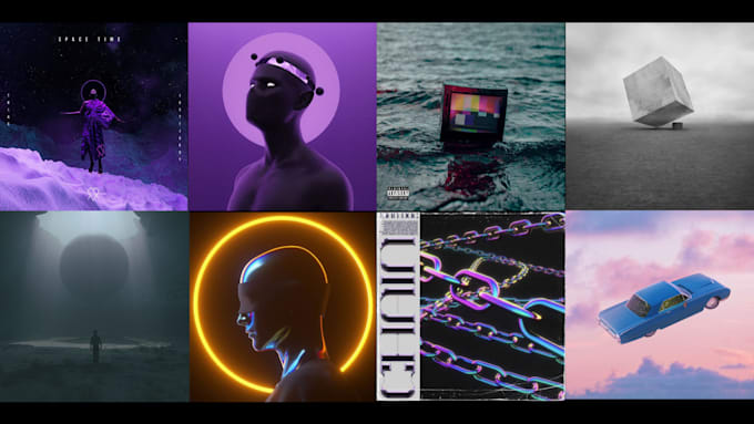 Do 3d art for music, album cover, or any 3d artwork by Yashwanth9542 ...