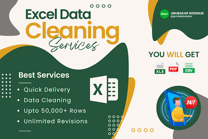 Clean excel spreadsheet, excel data cleaning, data cleanup by ...