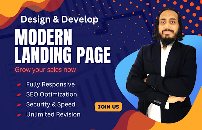 Design develop custom html css bootstrap responsive landing page by ... Design develop custom html css bootstrap responsive landing page by ...