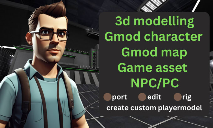 Port,sculpt,edit,script and rig gmod vtuber vrc character player model ... Port,sculpt,edit,script and rig gmod vtuber vrc character player model ...