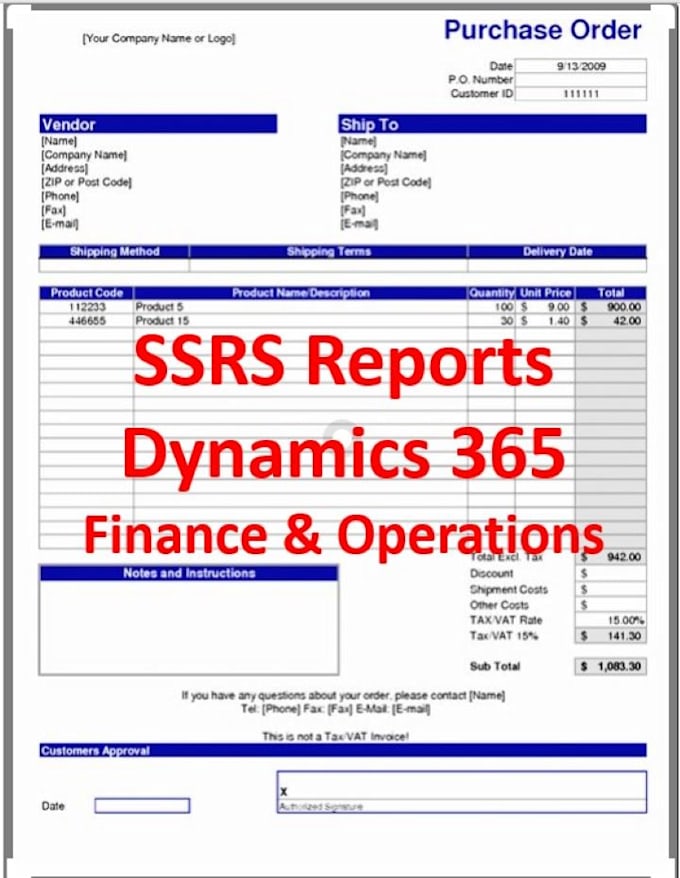 Customize and develop ssrs and rdp reports for dynamics 365