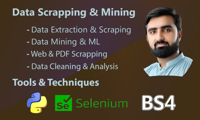 Do Data Mining Data Extraction Web Scrapping Using Python By Shahzad Abbas38 Fiverr