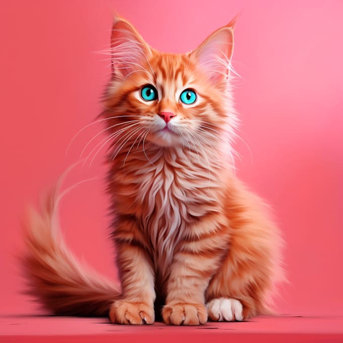 Create a pet portrait by Achakzoshk | Fiverr