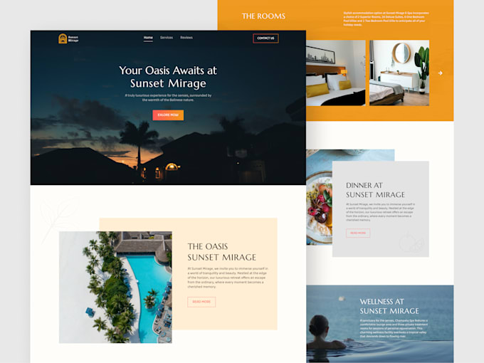 Redesign or revamp website ui ux figma design
