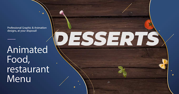 Create eye catching animated food menu promos for your restaurant by ...