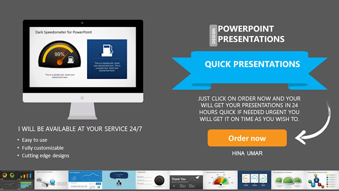 Create full powerpoint presentation, slides, custom design, custom ppt ...