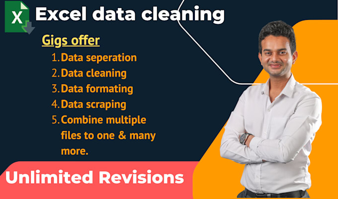 Clean, organize, merge and format excel and gsheet data by Six_sigmastar | Fiverr
