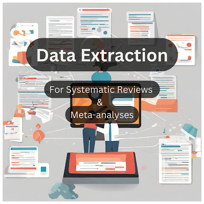 Do data extraction for your systematic review by Qasinajah | Fiverr