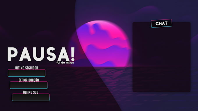 Make layouts and overlays for your live stream by Svddendesign | Fiverr