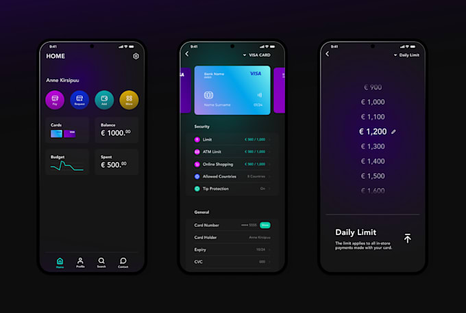 Do professional mobile app ui ux design for ios and android by Rytmslv | Fiverr