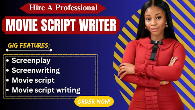 Do screenplay for movie script, screenwriting, movie script writing by ...