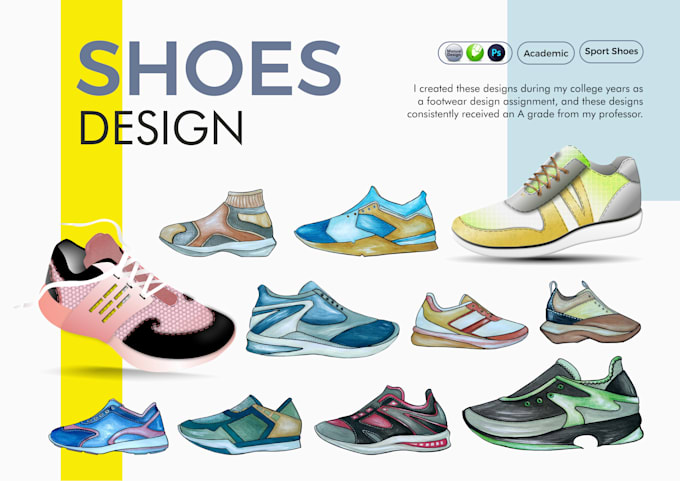 Do shoe design for your unique style by Syndesain | Fiverr