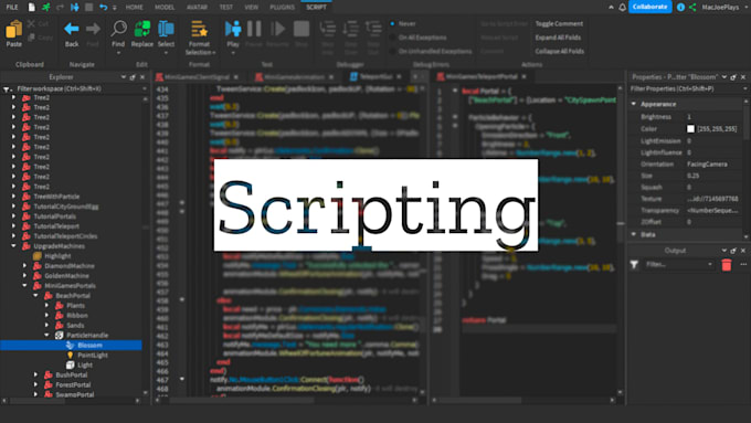 Do coding for your roblox game and ui by Gutierrezjobert | Fiverr