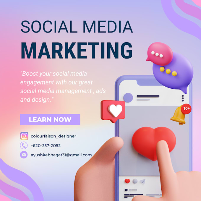 Do stunning graphic designs for your social media, poster designs and ...
