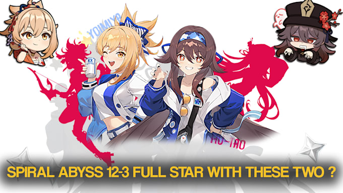 Make genshin impact thumbnail for your content by Korozila | Fiverr