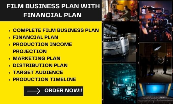 Write effective film business plan with financial projection by ...