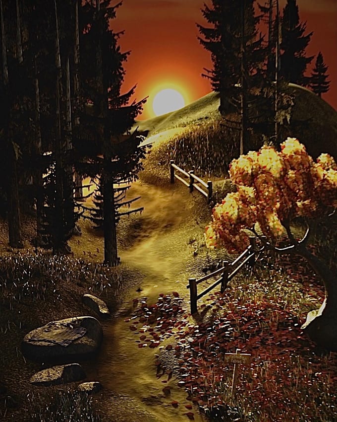 Create a stylized 3d nature environment for your unity game by Voredos ...