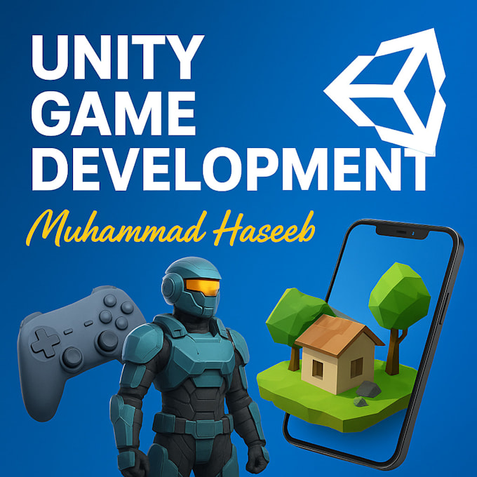 Develop engaging unity 2d 3d games for mobile by M_haseeb75 | Fiverr