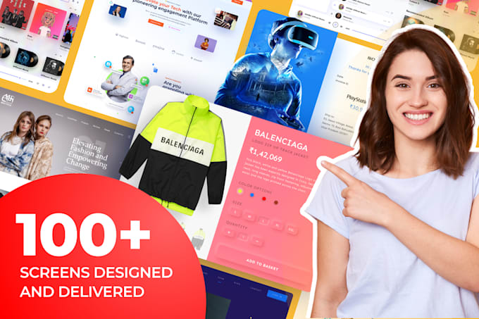 Design stunning ui ux for mobile and web app user interface by Ankurtripath290 | Fiverr