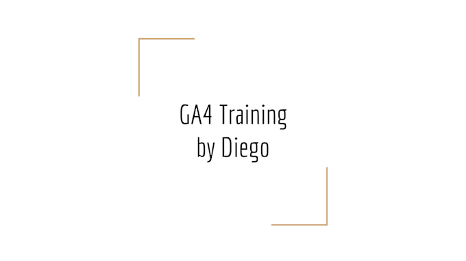 Do 3 hour ga4 training by Diegopolanco16 | Fiverr