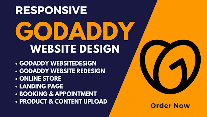 Godaddy website design, redesign godaddy website, godaddy website by ...