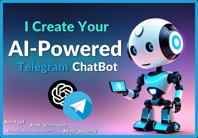 Create your telegram chatbot with ai technology by Victorj_alonzo | Fiverr