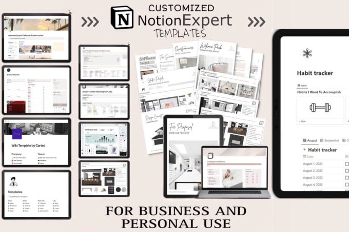 Create Advanced Notion Dashboard Template Virtual Assistant Notion Expert By Veerle Pieter Fiverr