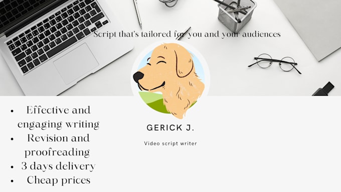 Write you a script like mrbeast by Gerickjimenez | Fiverr