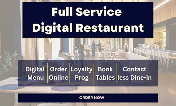 Design your restaurant website by Diecte_labs | Fiverr