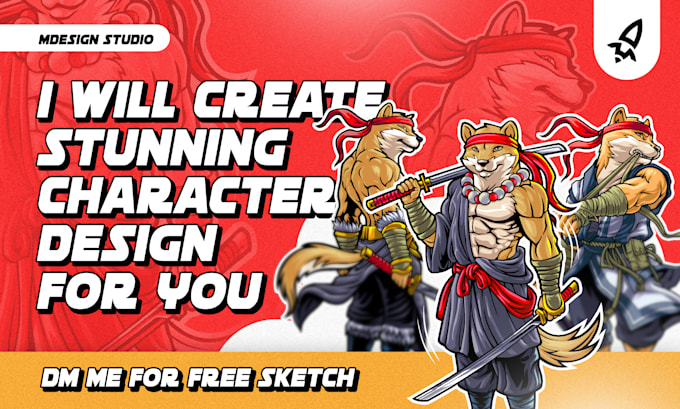 Illustrate your ideas with custom character design for games by Mdesign ...