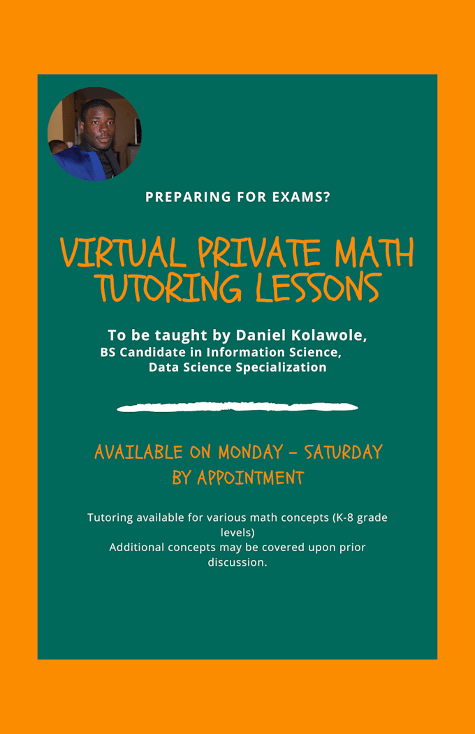 Teach basic math concepts by Danielkolawole | Fiverr Teach basic math concepts by Danielkolawole | Fiverr