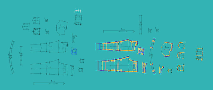 Do clothing autocad design pattern and sample development by Mofizulmft ...