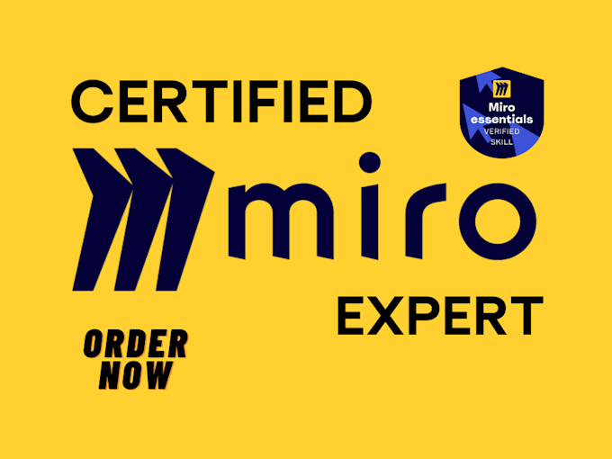 Design awesome miro board, infographics, flow chart, white board, miro ...