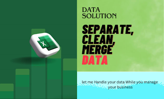 Merge and clean and separate data in excel by Pk_datapro | Fiverr