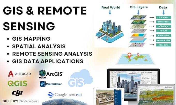 Be your geospatial data analyst for gis and remote sensing by ...