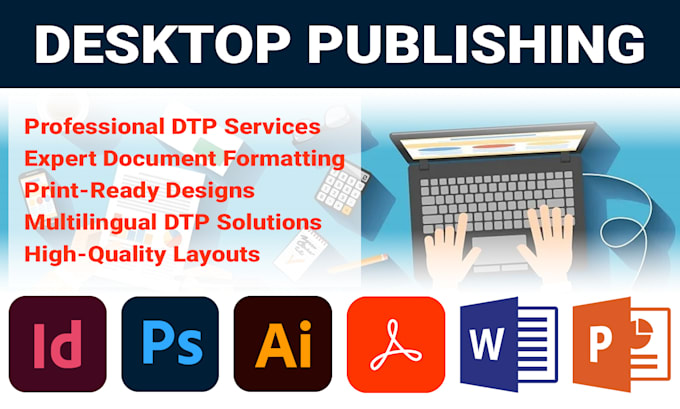 Do professional dtp, formatting, and layout design for print by ...