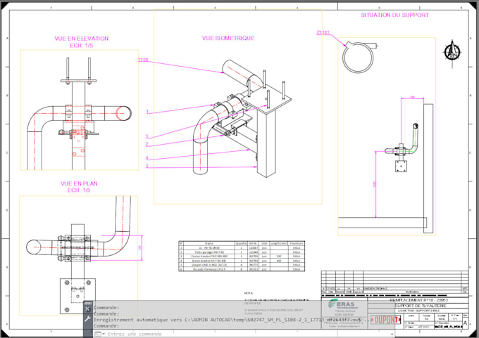Design piping pid and isometric drawing with autocad plant3d by ...