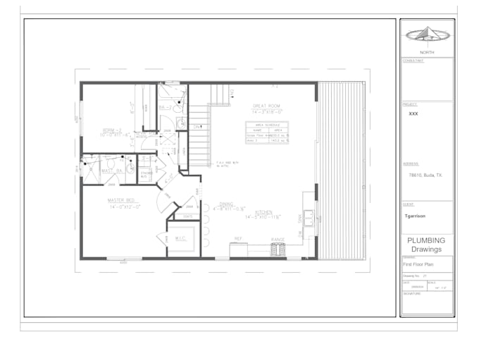 Draw your old floor plan pdf to autocad by Fakharsialvi | Fiverr