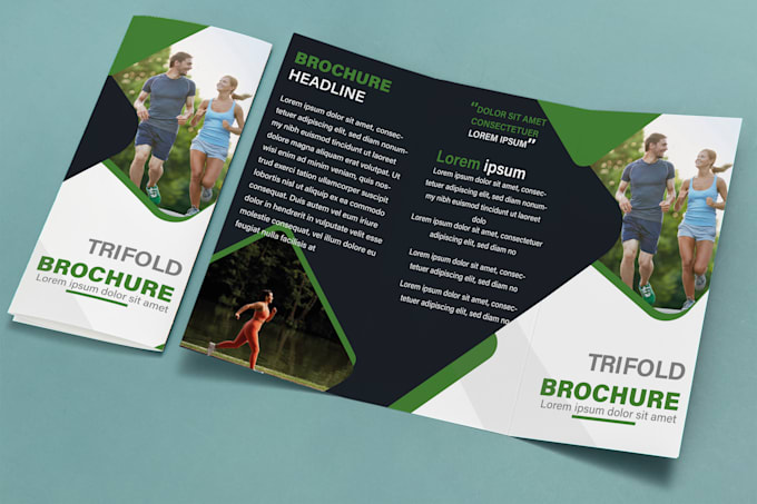 Create trifold bio fold brochure within 6 hours by Farzanaliza05 | Fiverr